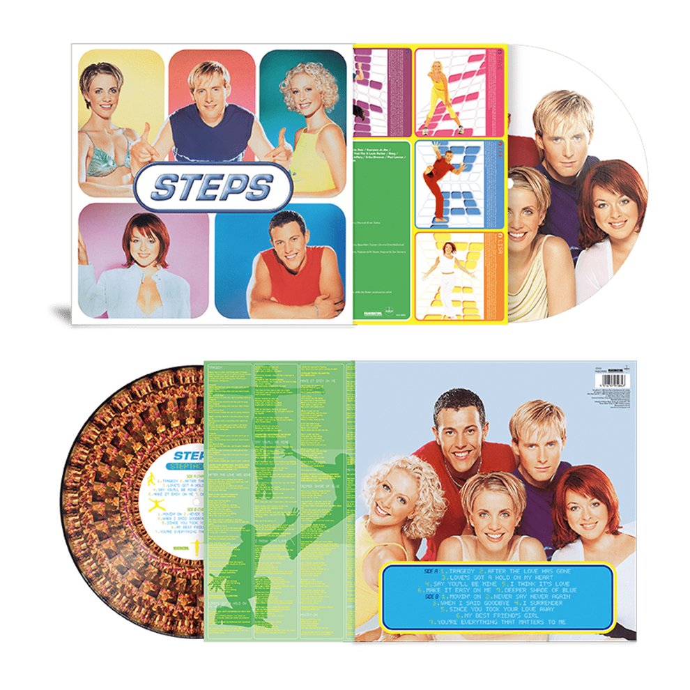 STEPTACULAR - ZEOTROPE PICTURE DISC – Steps UK
